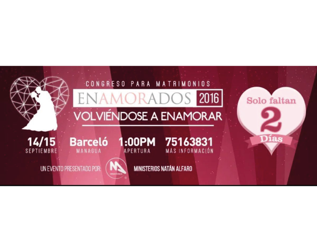 Primer congreso anual de matrimonios – Casa De Mi Gloria